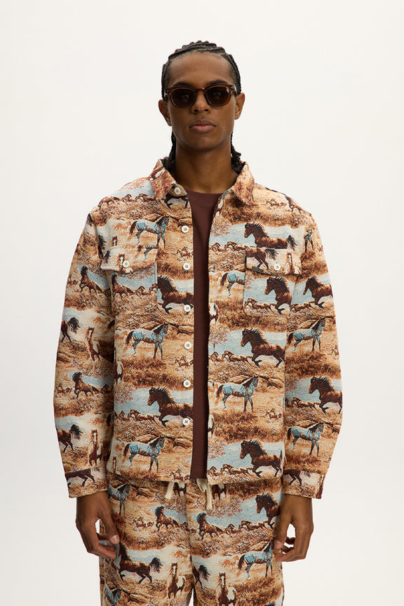 Jacquard Jacket – Below The Belt Store