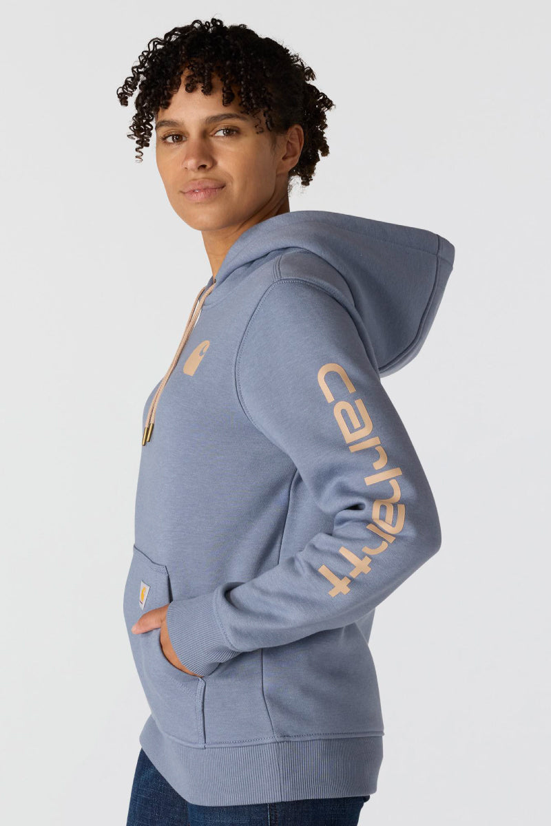 Carhartt Women's Logo Sleeve Hoodie | Below The Belt – Below The Belt Store