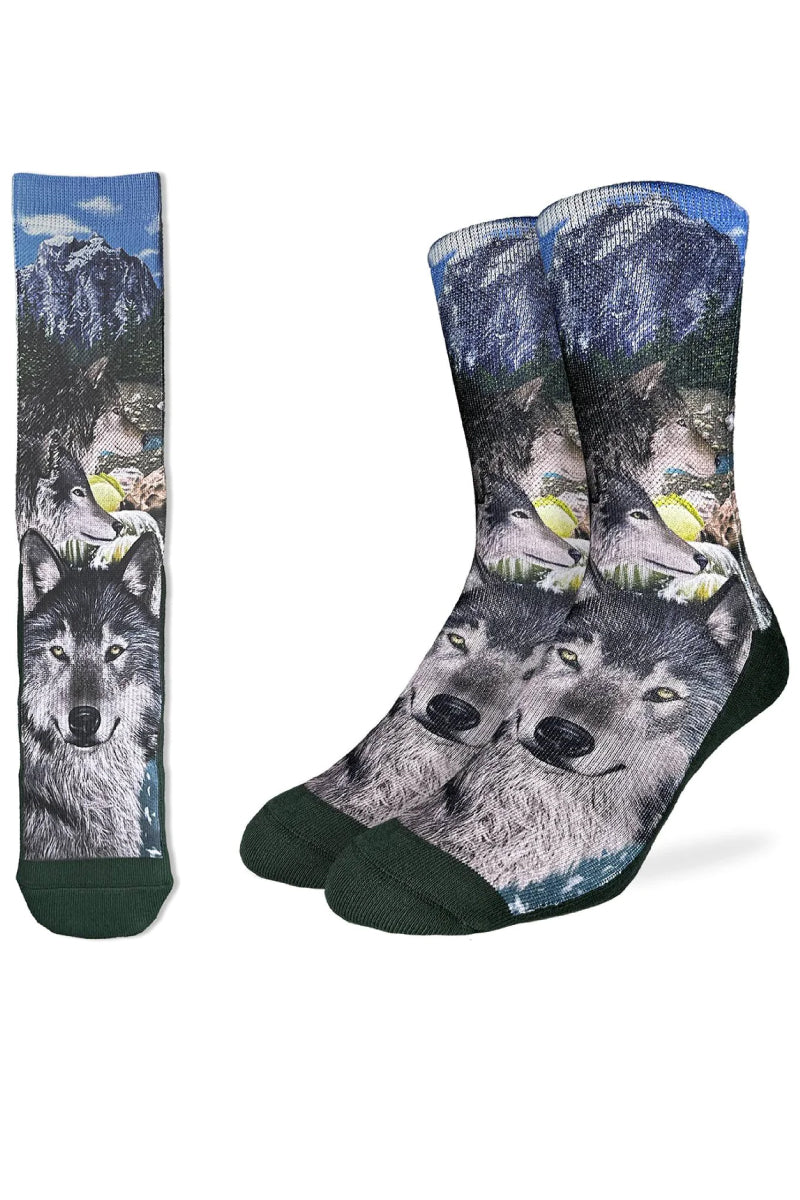 Pack Of Wolves Sock – Below The Belt Store