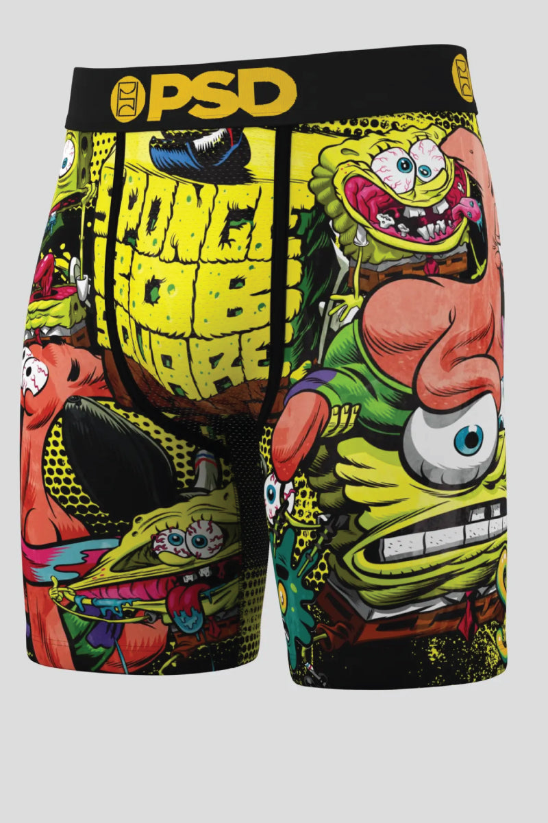 PSD Mens SpongeBob Krabby Patty Boxer Brief | Below The Belt – Below ...